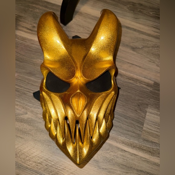 alexterrible | Art | Gold Slaughter To Prevail Mask | Poshmark